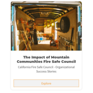 ArcGIS & Storymaps - California Fire Safe Council